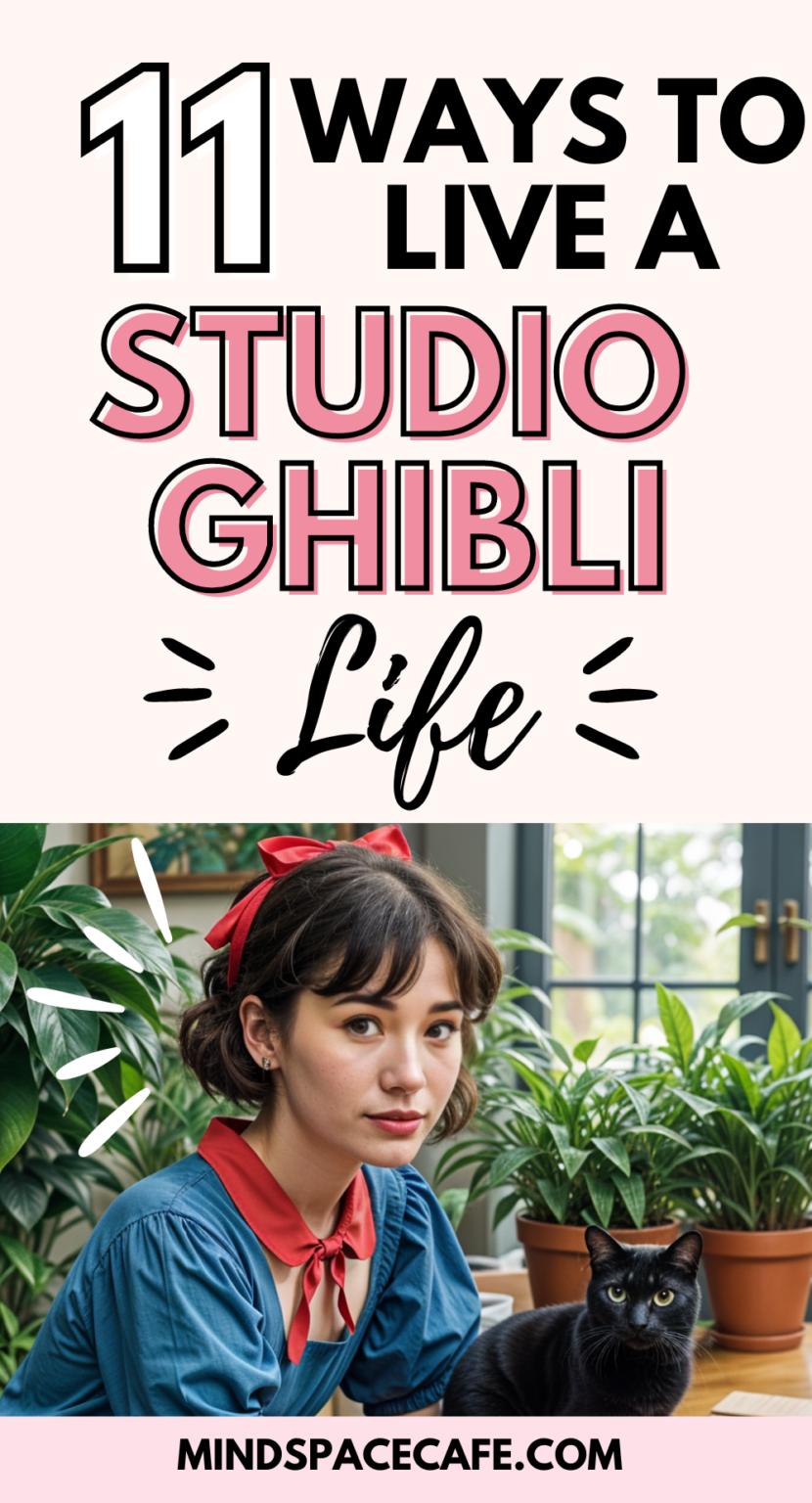 How to Live a Studio-Ghibli Life in 2024 - Mind Space Cafe