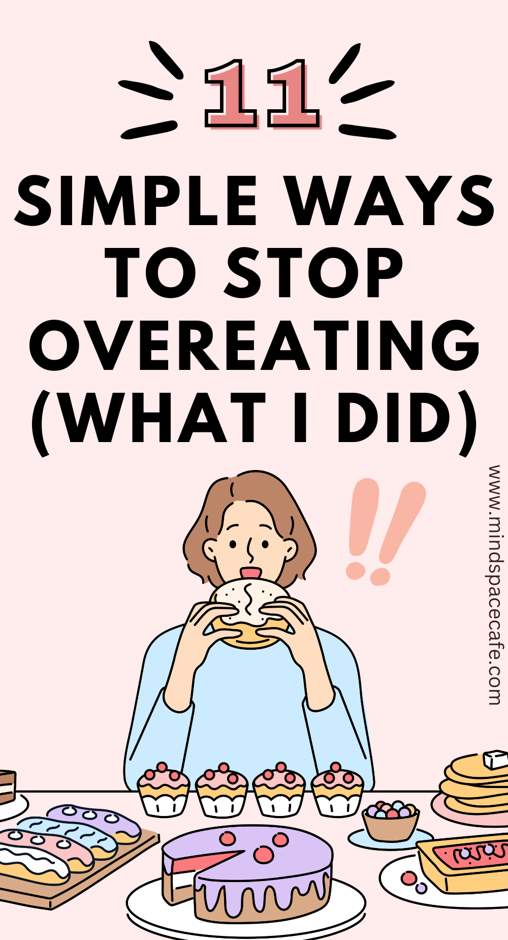 11 Ways to Stop Overeating (That I Tried and Tested) - Mind Space Cafe