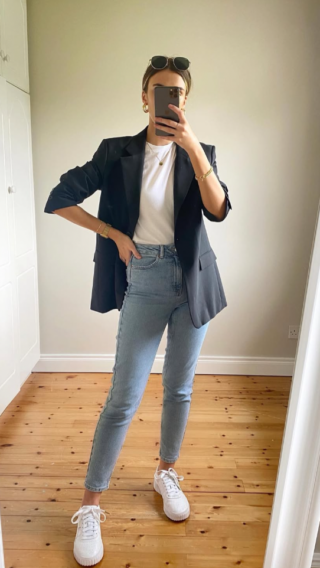 25 Chic Blue Jeans Outfit Ideas to Elevate Your Style - Mind Space Cafe